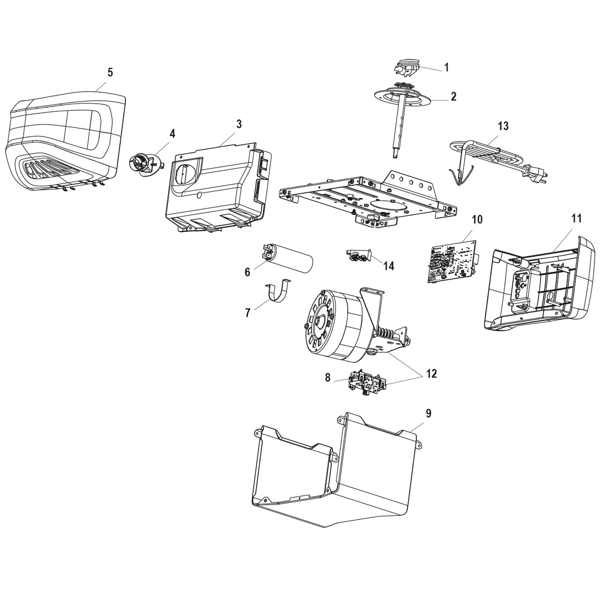 D2405C | CHAIN DRIVE WI-FI GARAGE DOOR OPENER | Chamberlain Canada